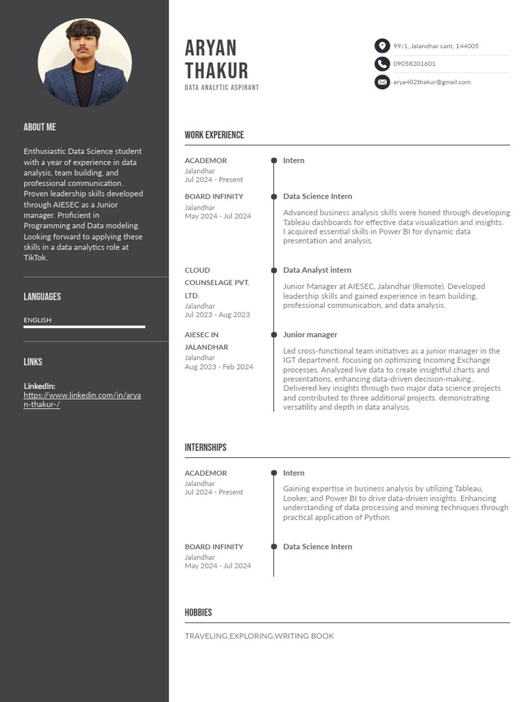 Aryan Thakur | PDF | Data Science | Data Analysis