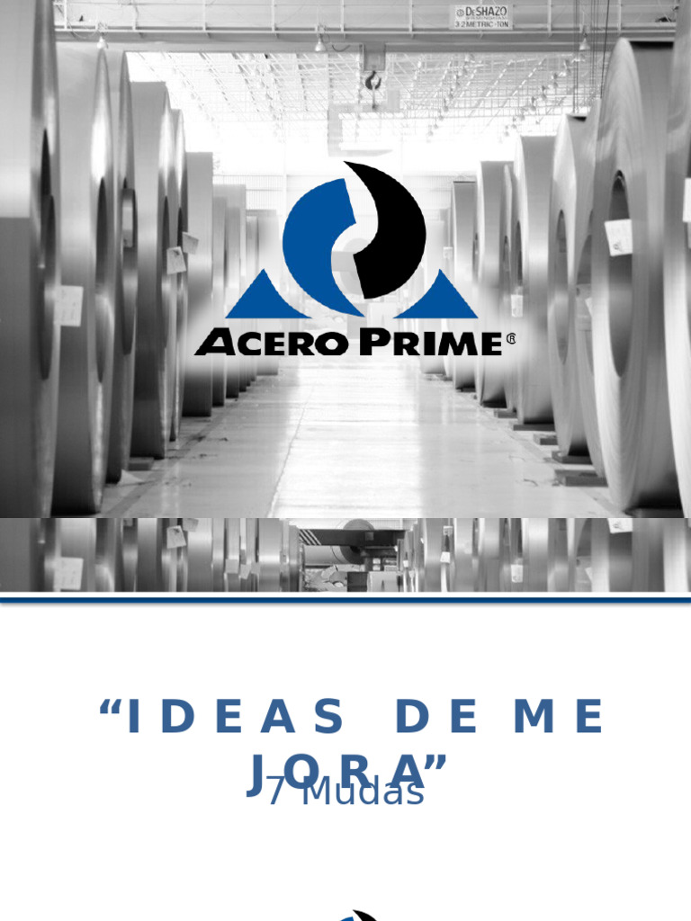 Presentación Ideas De Mejora 8 Mudas Pdf