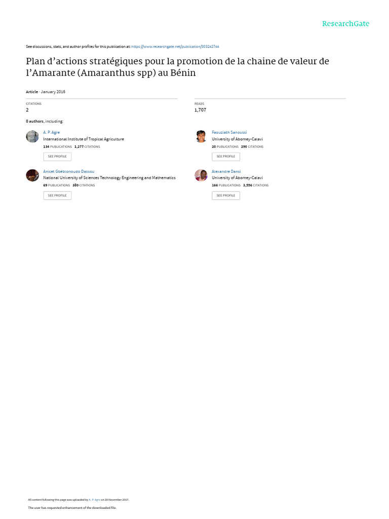 Article Agre | PDF | Agriculture