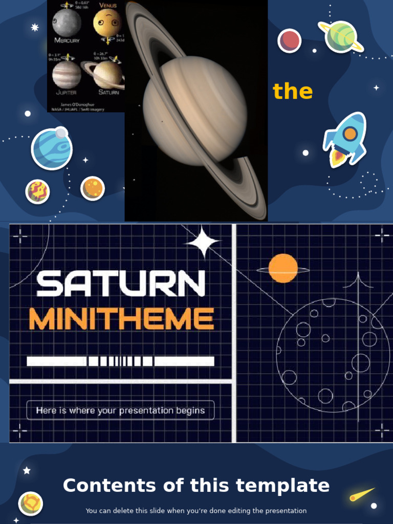 Rocket and Planets Study Planner | PDF