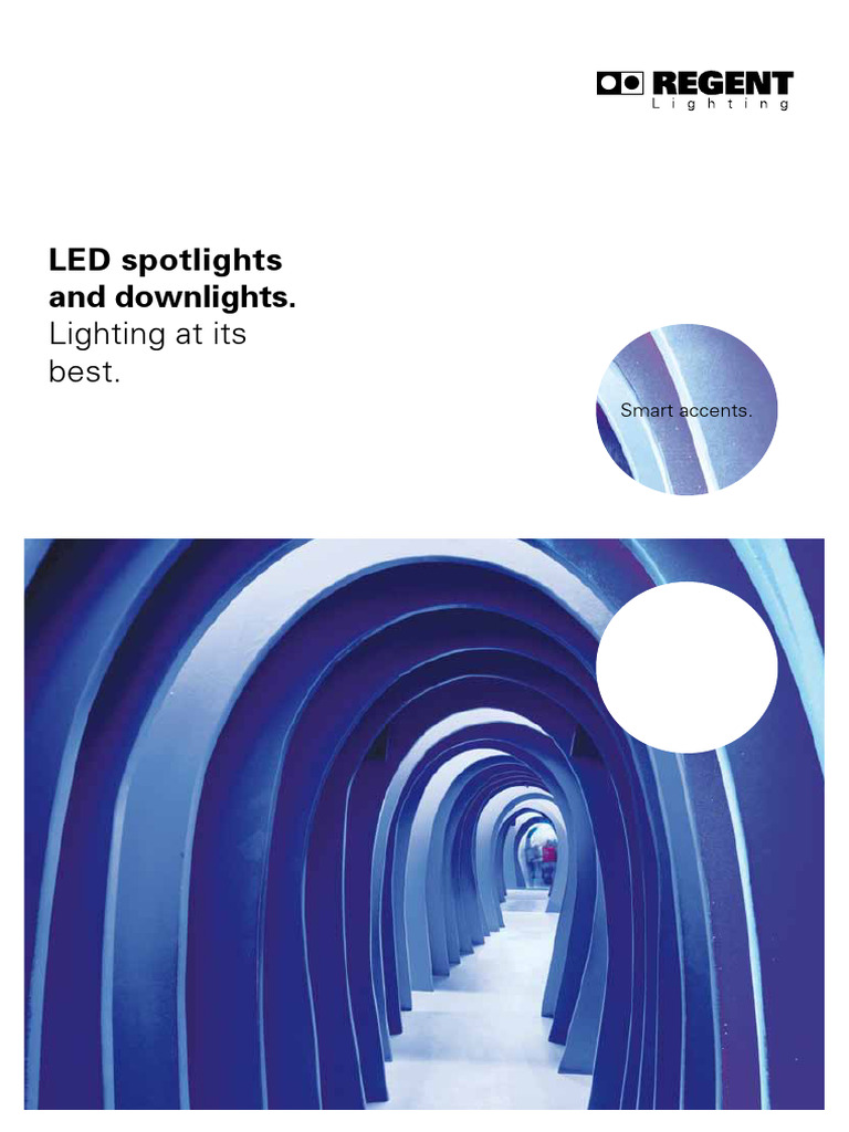 Brochure LED Spotlights and Downlights | PDF | Light Emitting Diode ...
