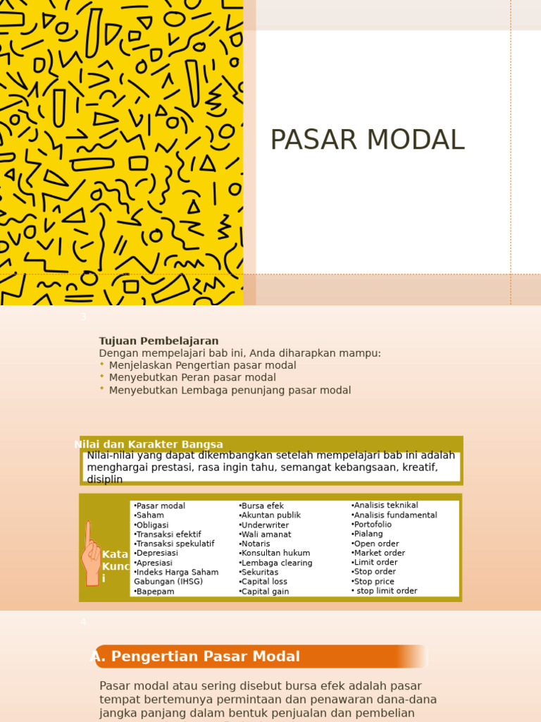 Pasar Modal | PDF