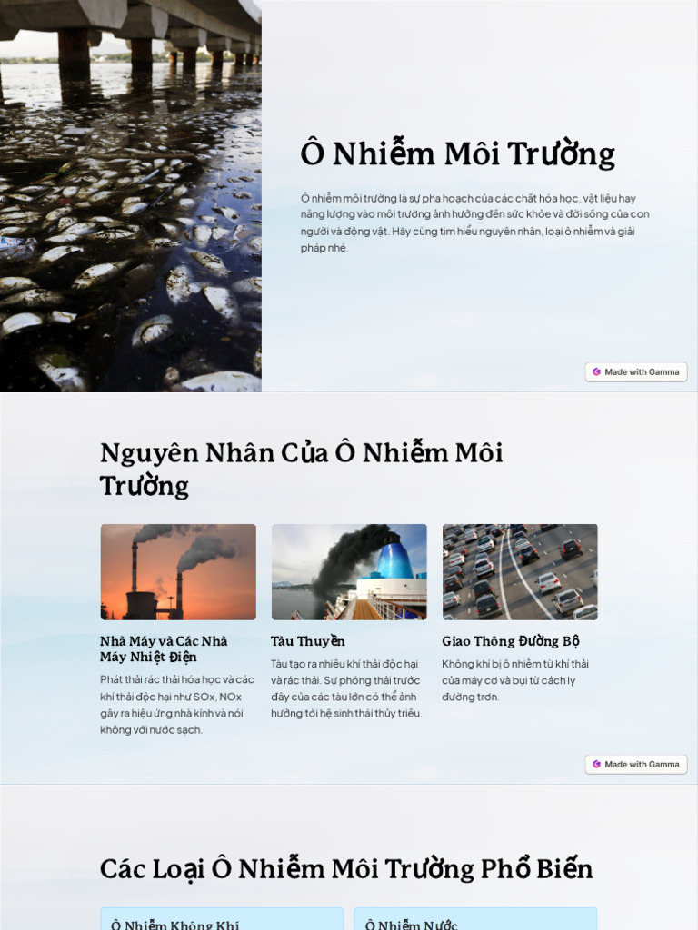 O-Nhiem-Moi-Truong | PDF