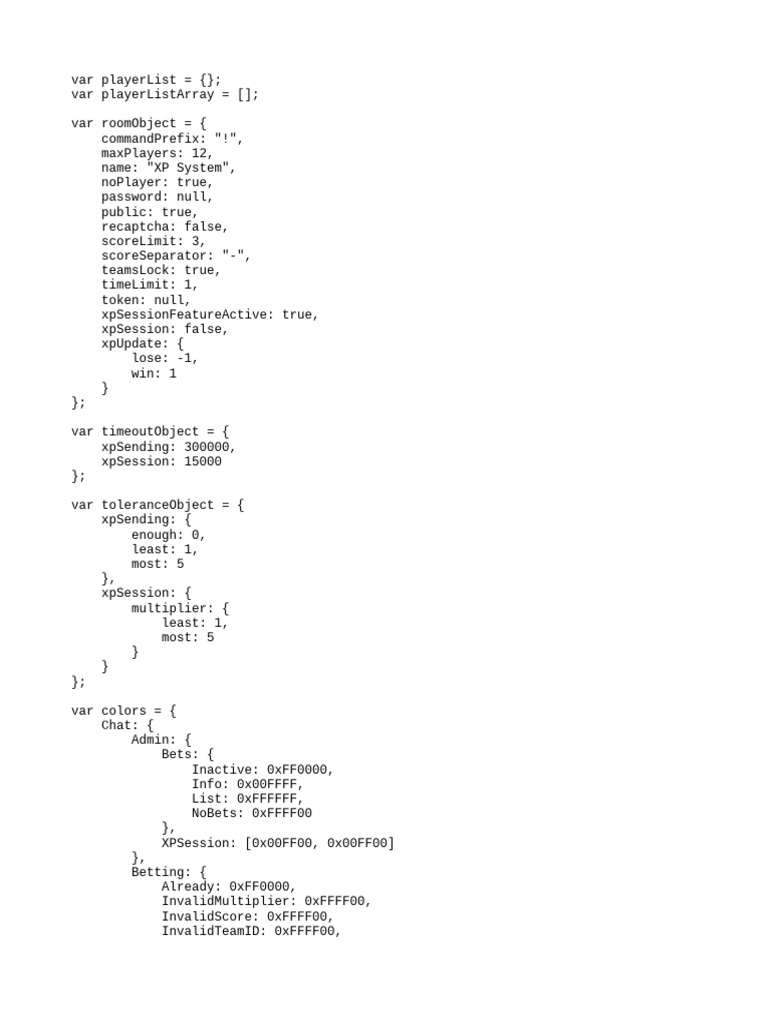 XP System | PDF