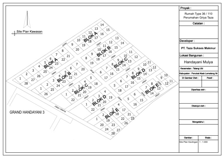 Revisi Site Plan Pak Zen2 | PDF