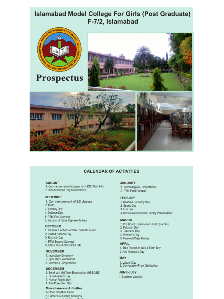 Prospectus Session 2023-2024 Final-1 - Compressed | PDF