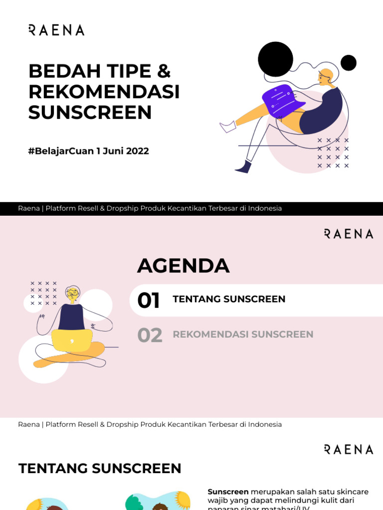 Bedah Tipe Rekomendasi Sunscreen | PDF