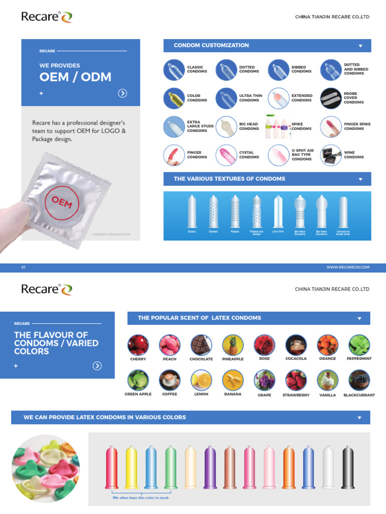 Specification of Latex Condom (RECARE) - 2 | PDF