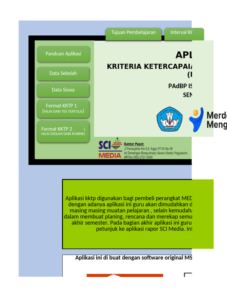 KKTP PAI Kelas 4 Semester 1 | PDF