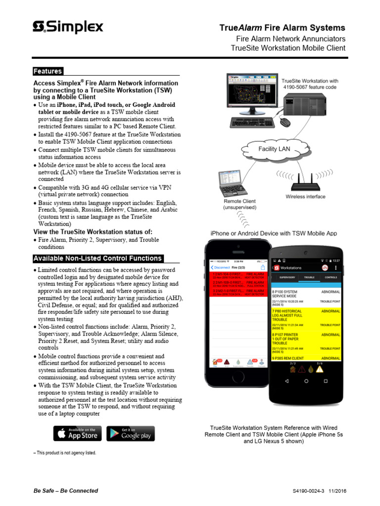 Truealarm Fire Alarm Systems: Features | PDF
