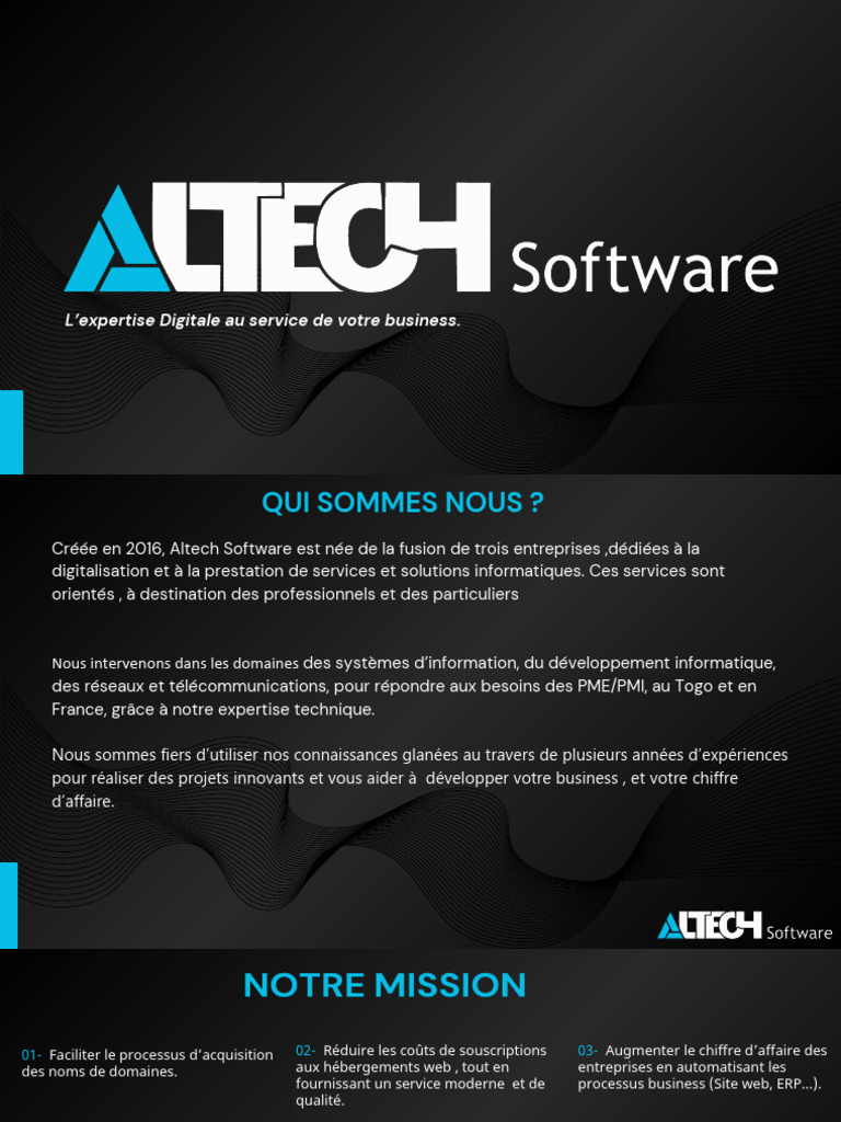 Altech Software Presentation | PDF