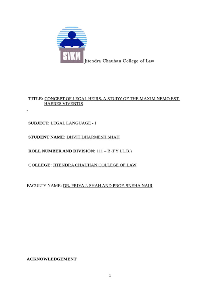 Dhvit Legal Lang Project | PDF