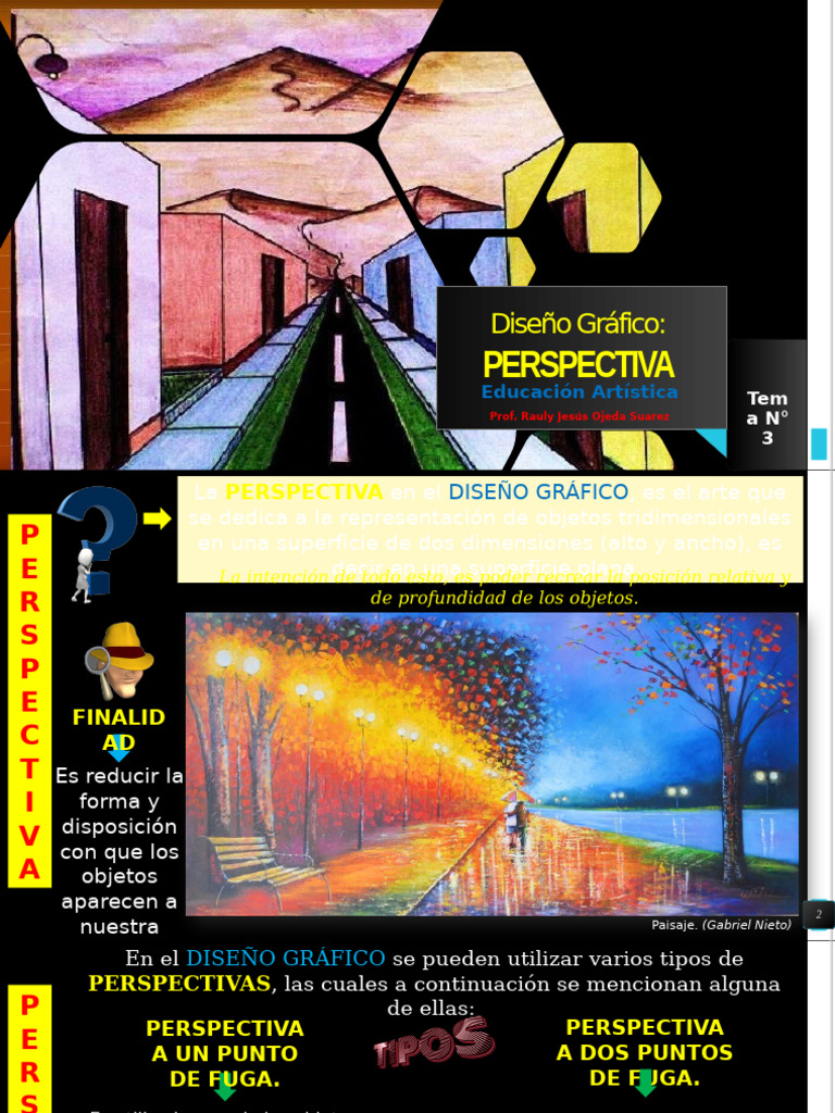 Tema 3. Diseño Gráfico - Perspectiva | PDF