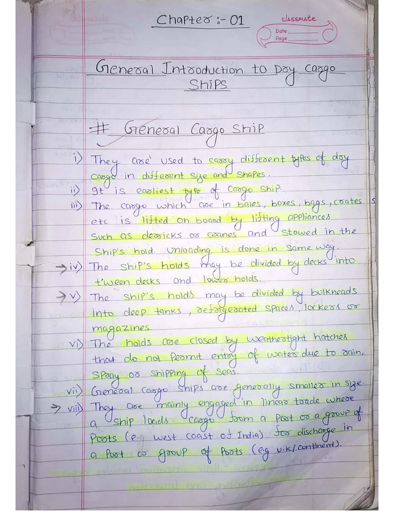 1cargo Work Notes | PDF