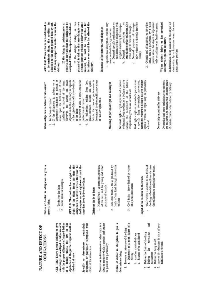 Printable Notes ch2 Oblicon | PDF