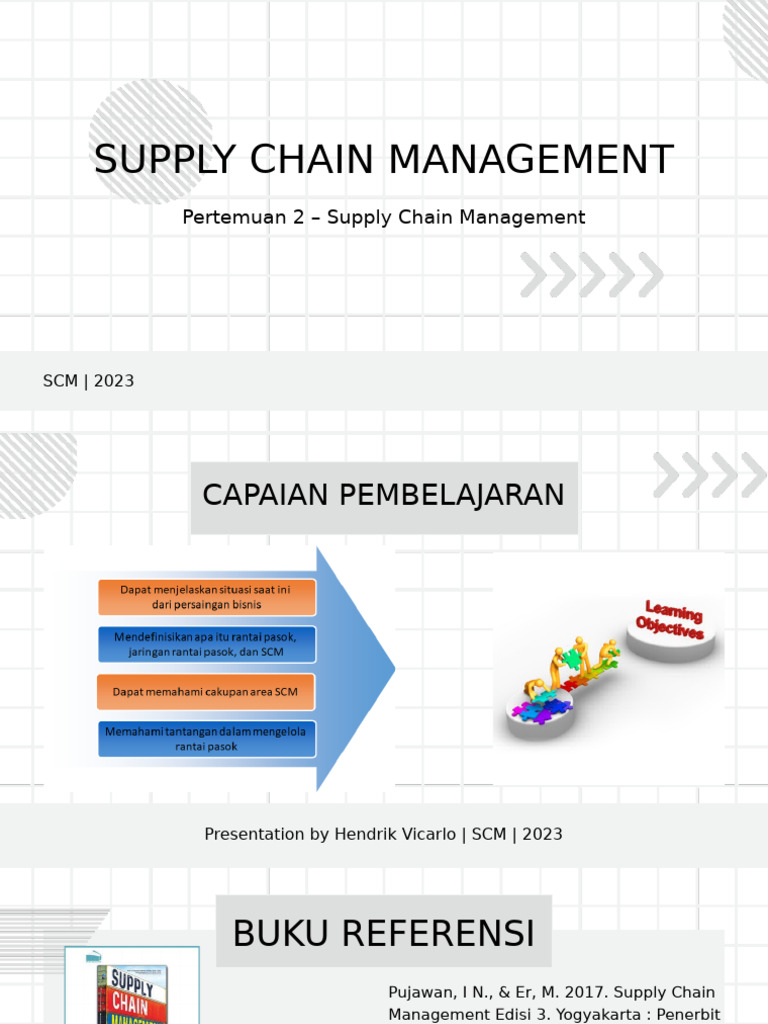Pengantar Supply Chain | PDF