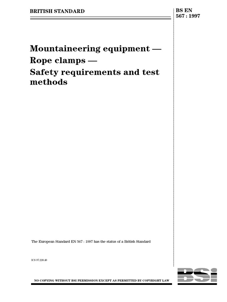 BS en 567 1997 | PDF