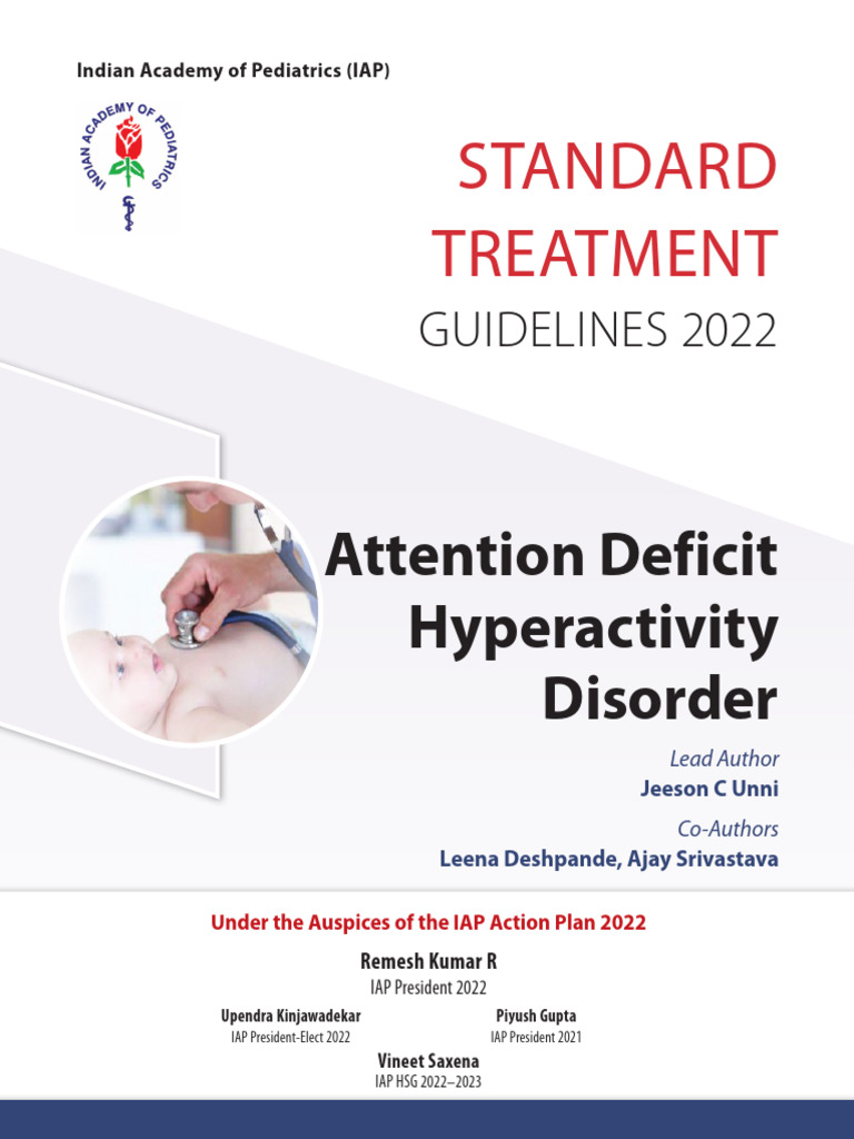 CH 100 Attention Deficit Hyperactivity Disorder | PDF