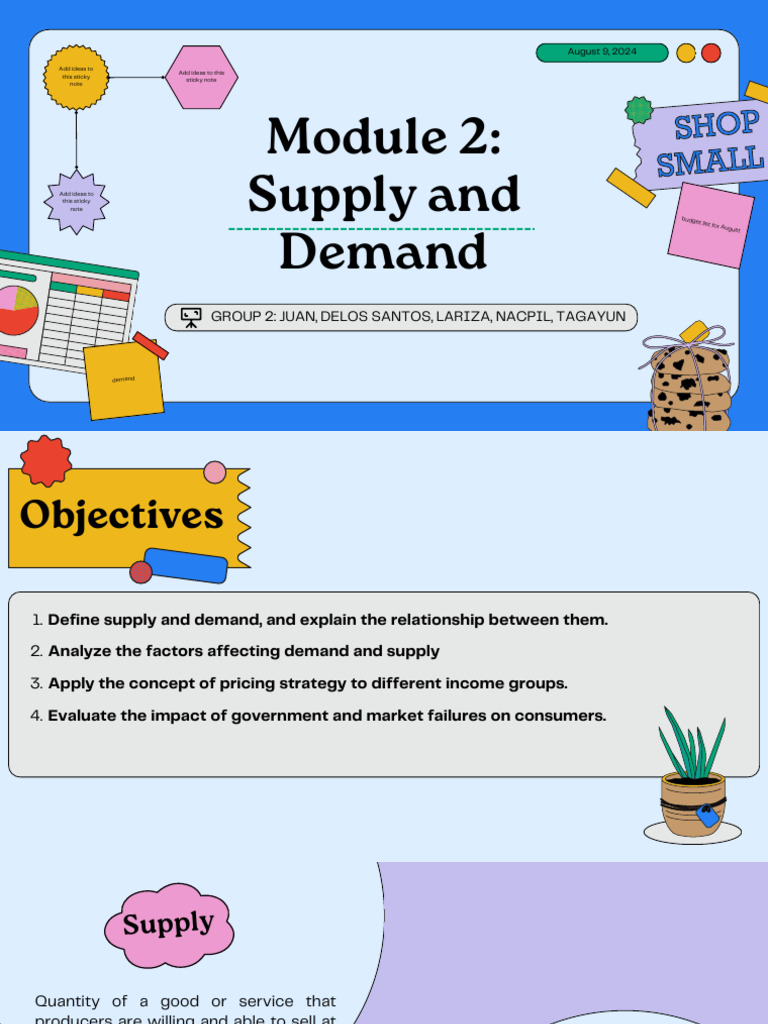 Supply and Demand | PDF