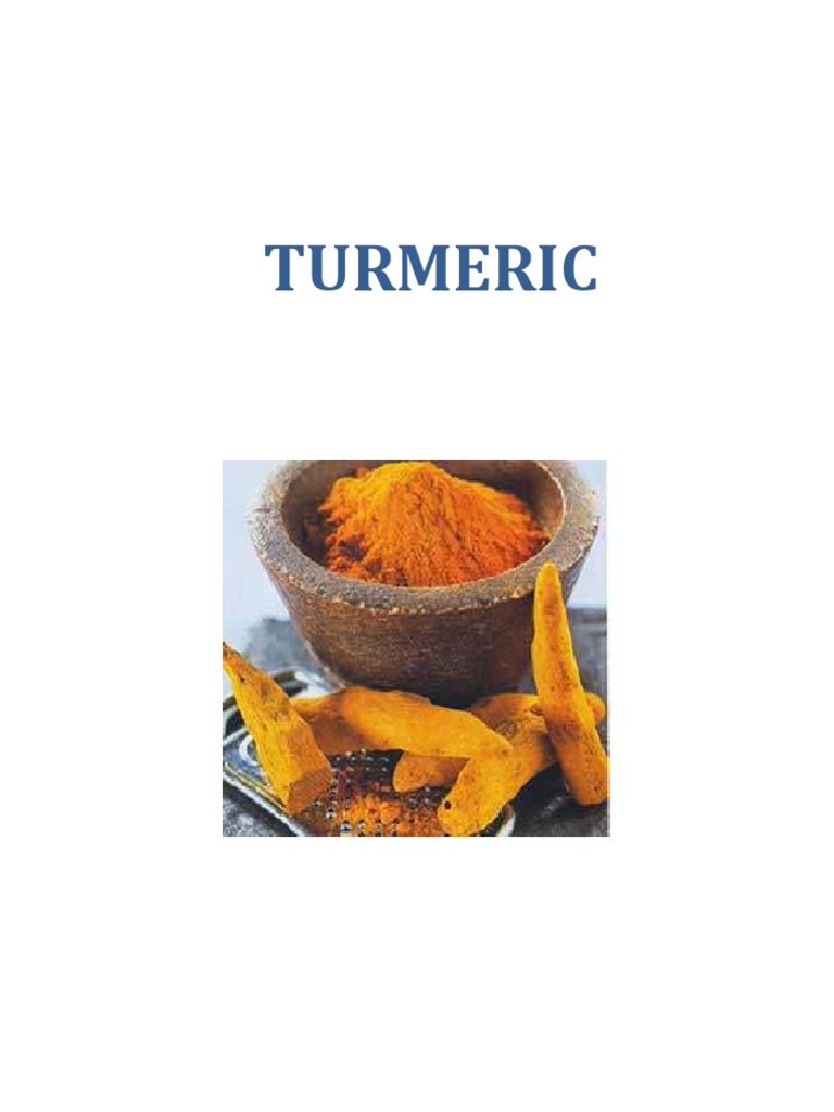 Turmeric | PDF | Turmeric | Hedge (Finance)
