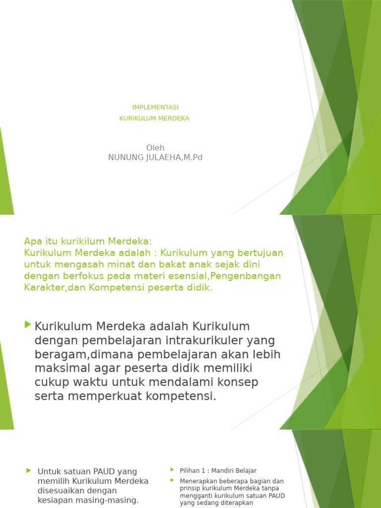 Ppt Kurikulum Merdeka | PDF