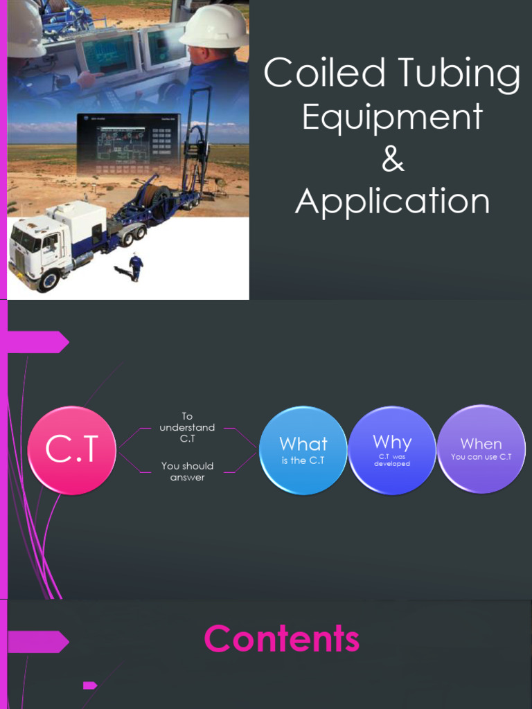 Coiled Tubing Equipment & Application | PDF