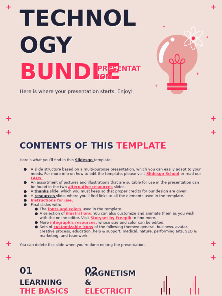 Technology Bundle by Slidesgo | PDF