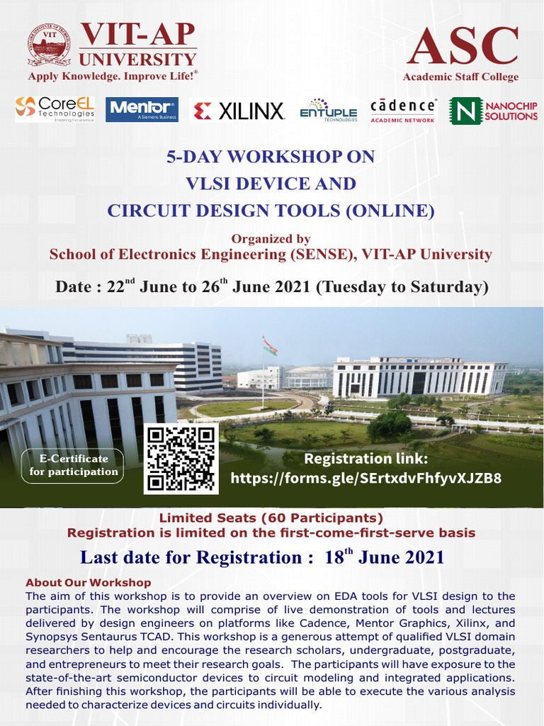 5 Days Workshop On VLSI | PDF