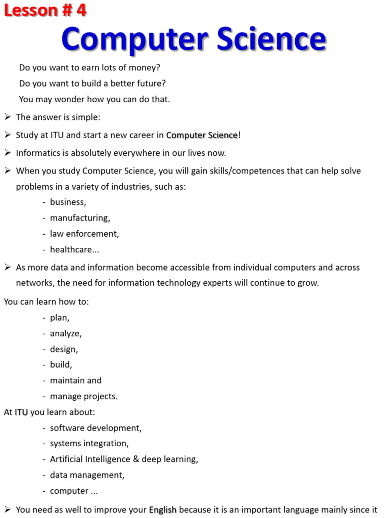 Computer Science | PDF