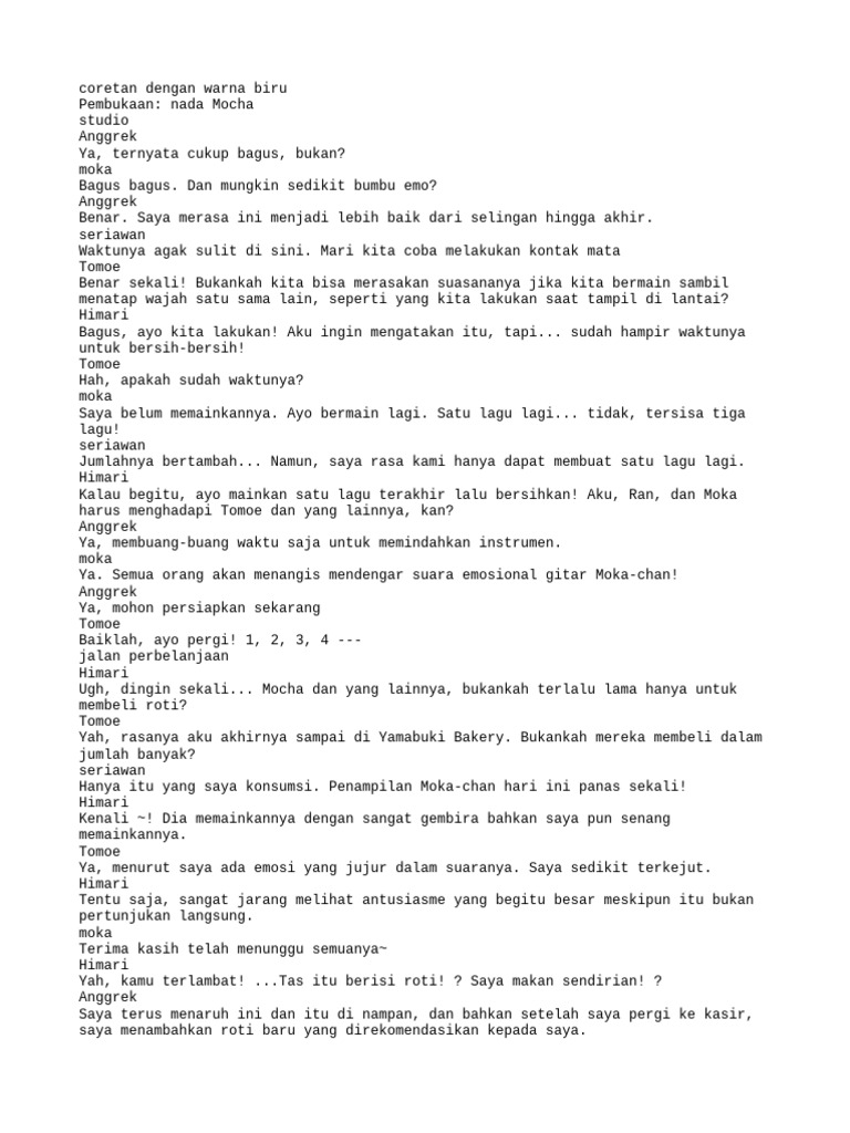 Scribble in The Blue | PDF