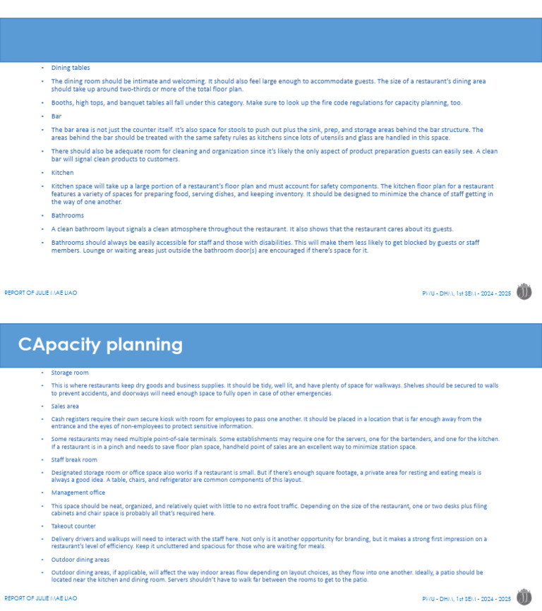 Report - Capacity Planning | PDF
