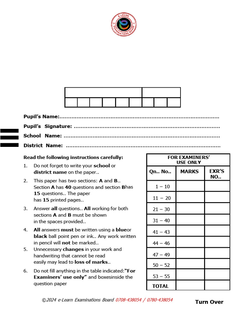 p6 SST Paper | PDF