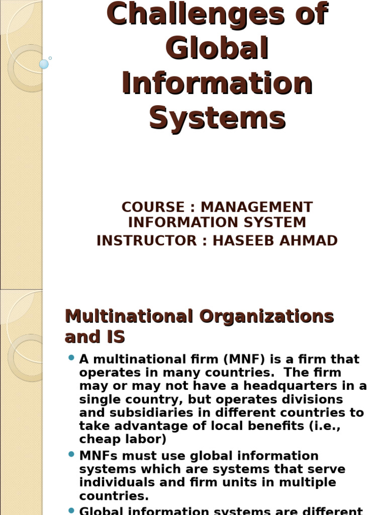 Challenges GIS | PDF