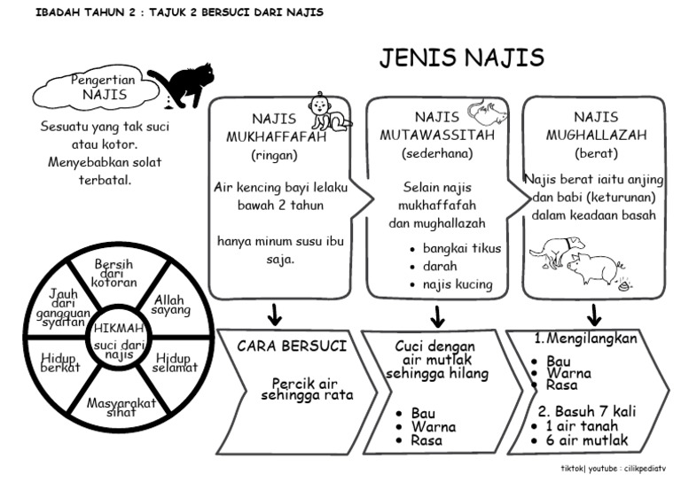 Ibadah Tahun 2 Tajuk 2 Bersuci Dari Najis Pdf