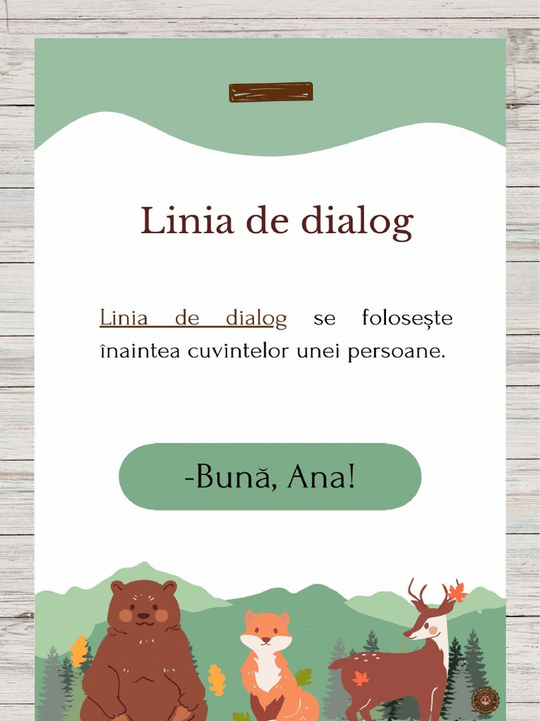 Linia de Dialog | PDF