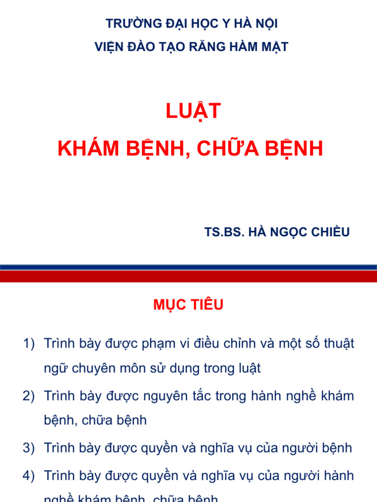 Luật KBCB - 2023 | PDF