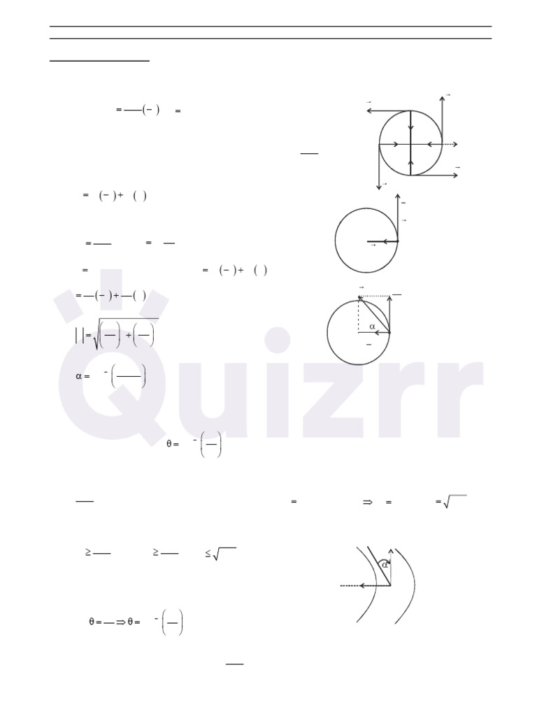 Circular Motion Formula Sheet @cbseinfinite | PDF | Physical Phenomena ...