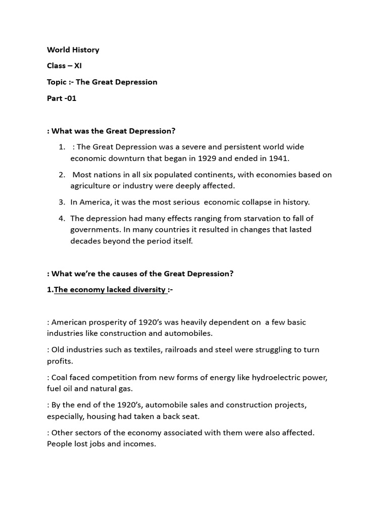 Causes Depression | PDF