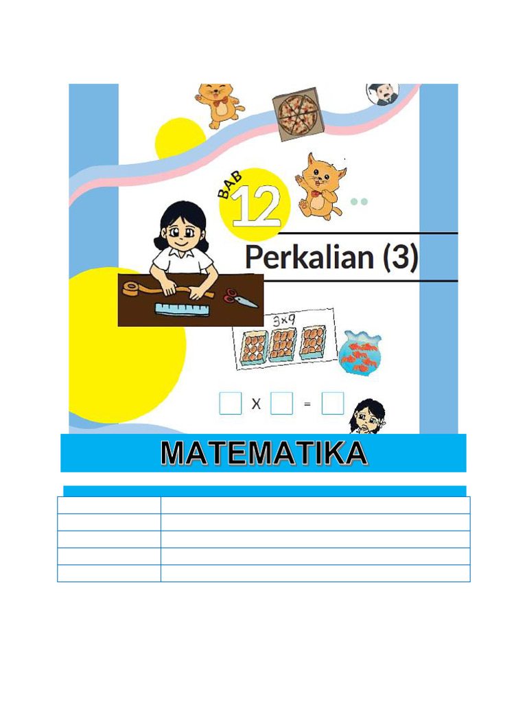 Modul Perkalian Kelas 2 SD | PDF