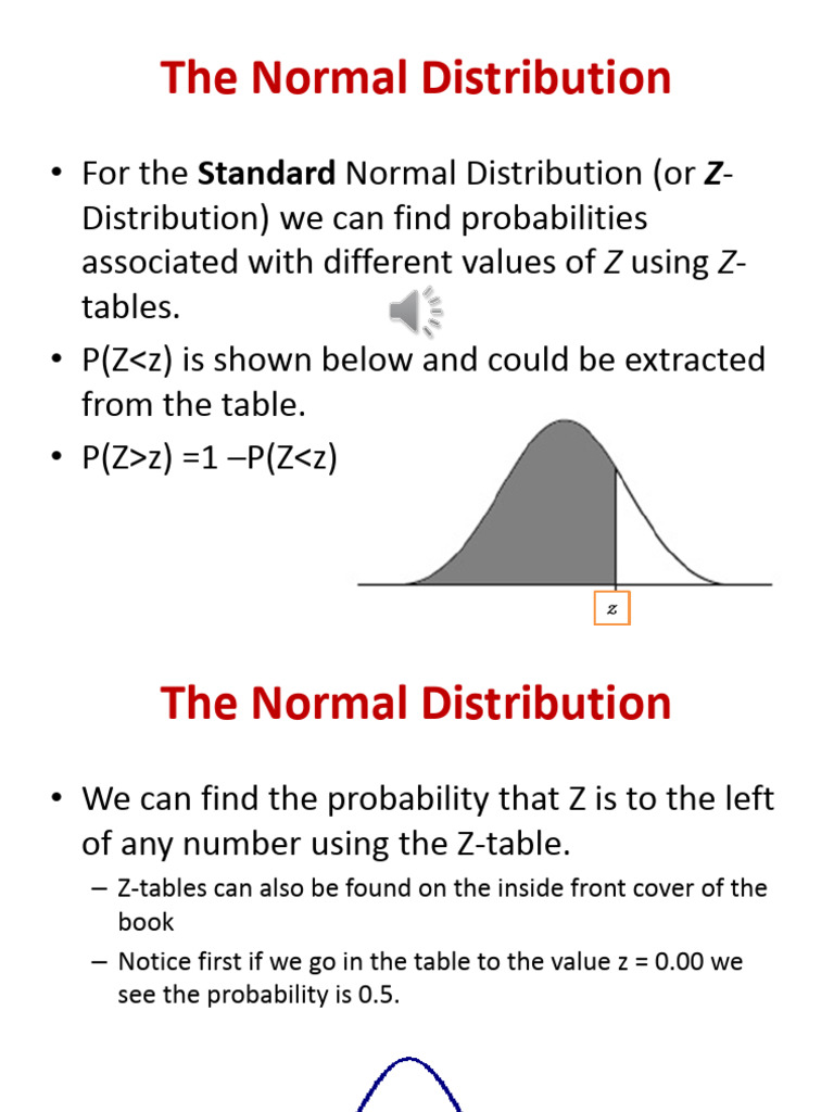 Biostatistics Lecture 8 Normal Distribution ELearning 2nd Part | PDF