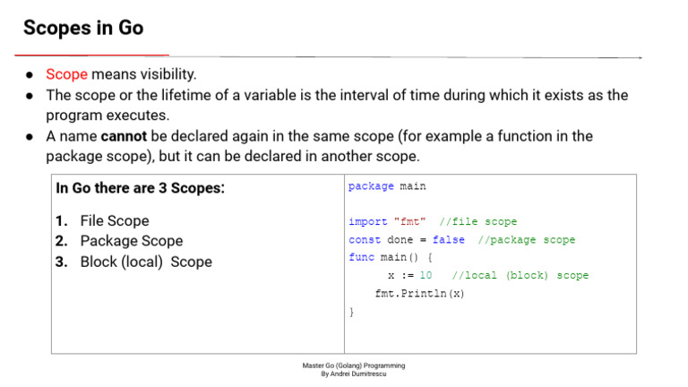 Slides+ +scopes | PDF
