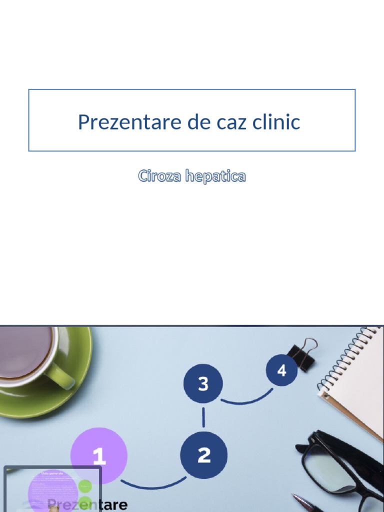 Prezentare de Caz Clinic Ciroza | PDF