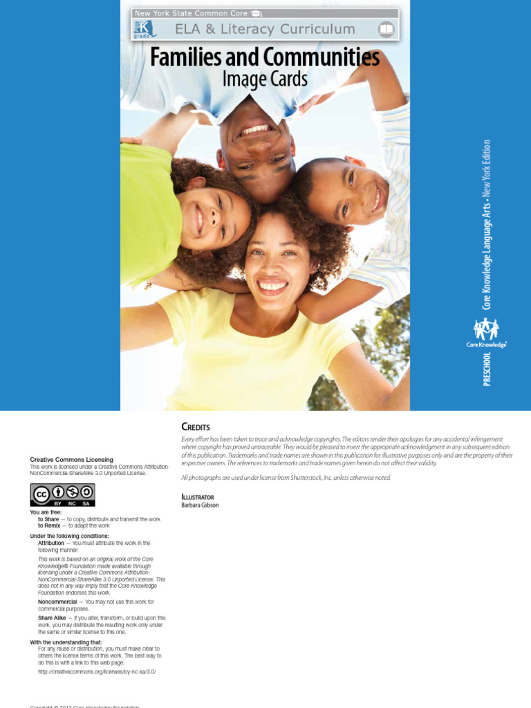 ELA Pre-K Unit 2 Image Cards | PDF