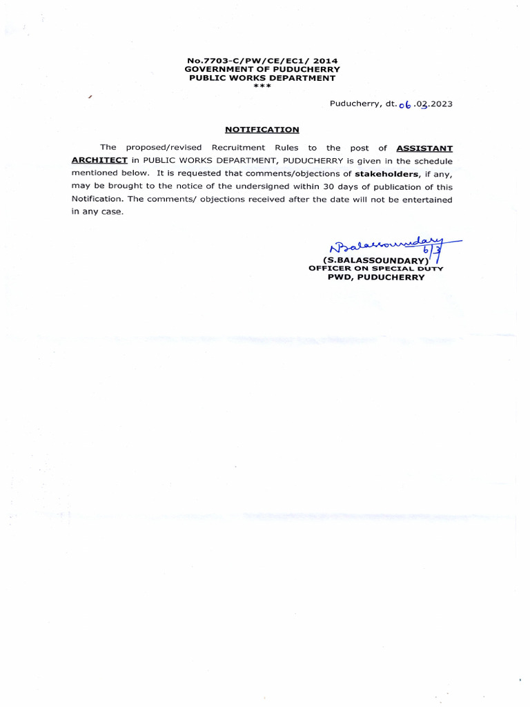 Assistant Architect | PDF