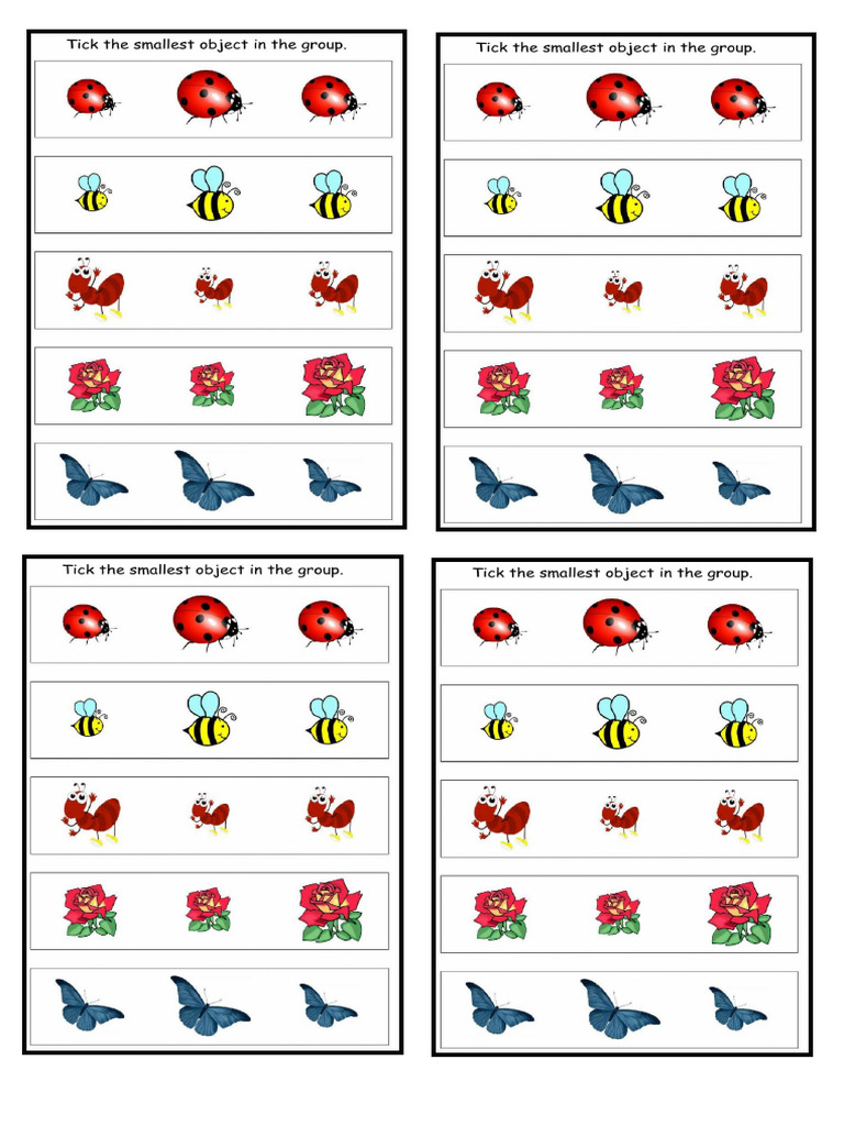 Small Smaller Smallest | PDF