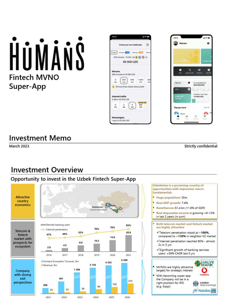 Humans presentation | PDF
