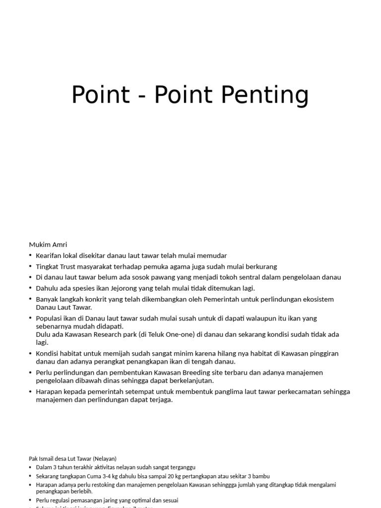 Point - Point Penting | PDF