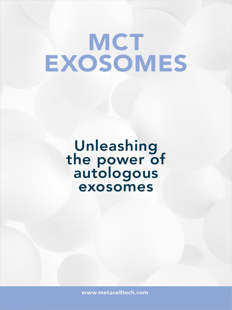 AF Dossier MCT Exosomes 2311 Digital | PDF