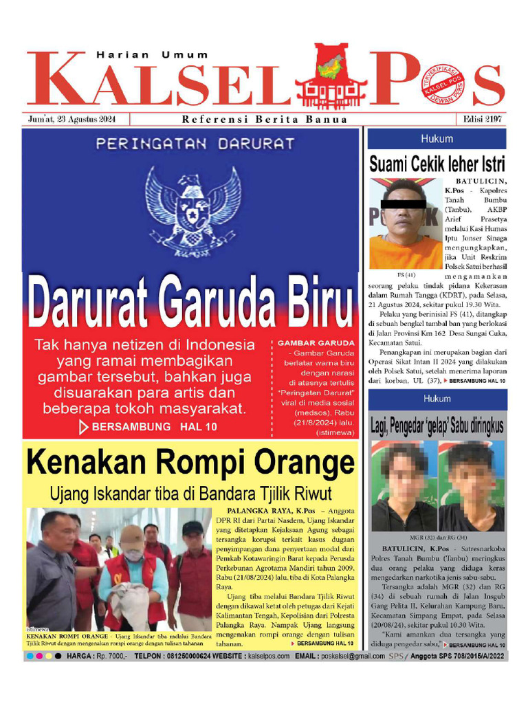 Epaper Kalsel Pos Jumat 23 Agustus 2024 | PDF