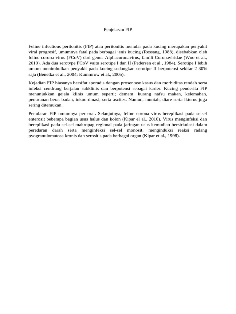 Penjelasan FIP | PDF